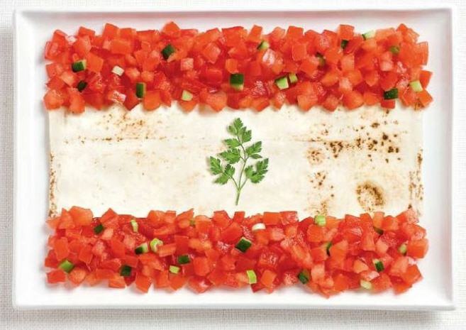 Flags from Food | Amusing Planet